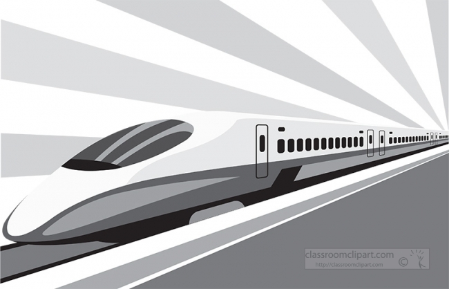 bullet train in pink and white color on station train gray color ...