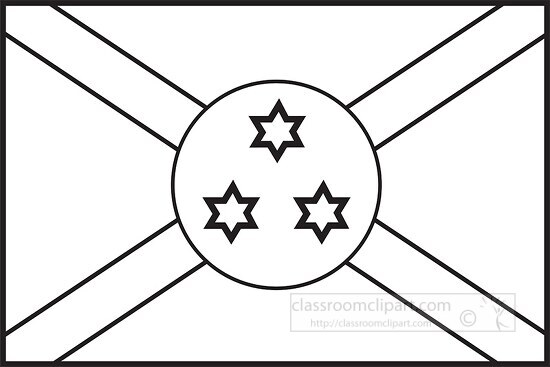 Burundi wavy flag black outline clipart - Classroom Clip Art
