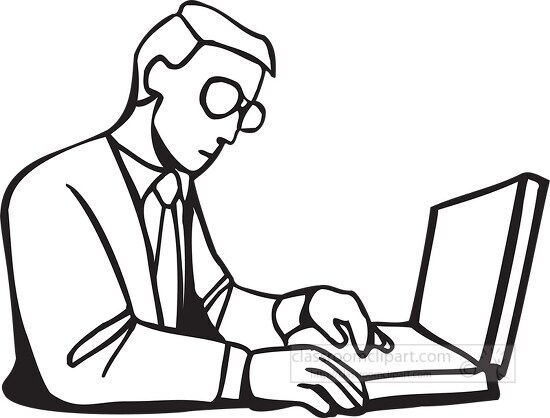 business office people work 134 - Classroom Clipart