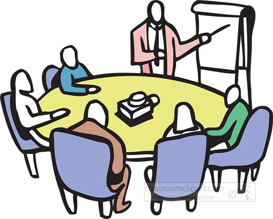 business office people work 356 - Classroom Clip Art