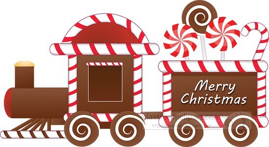 candy train with penguin character with many candy and candy sti ...