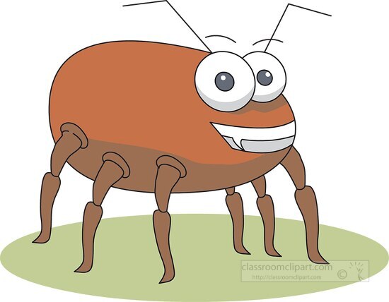 Insect Clipart-cartoon tick