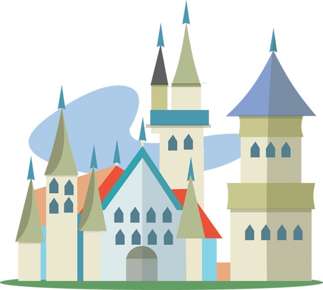 castle in germany clipart - Classroom Clip Art