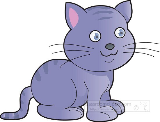 Free cat animal characters - Classroom Clipart