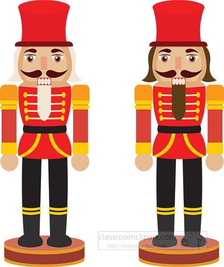 christmas nutcracker red clipart - Classroom Clip Art