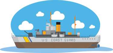 coast guard vessel clipart - Classroom Clip Art