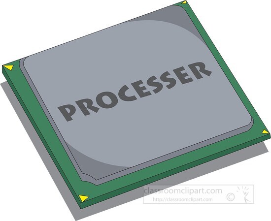 computer processor chip clipart - Classroom Clip Art