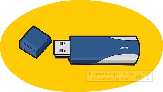 computer usb pen drive - Classroom Clipart
