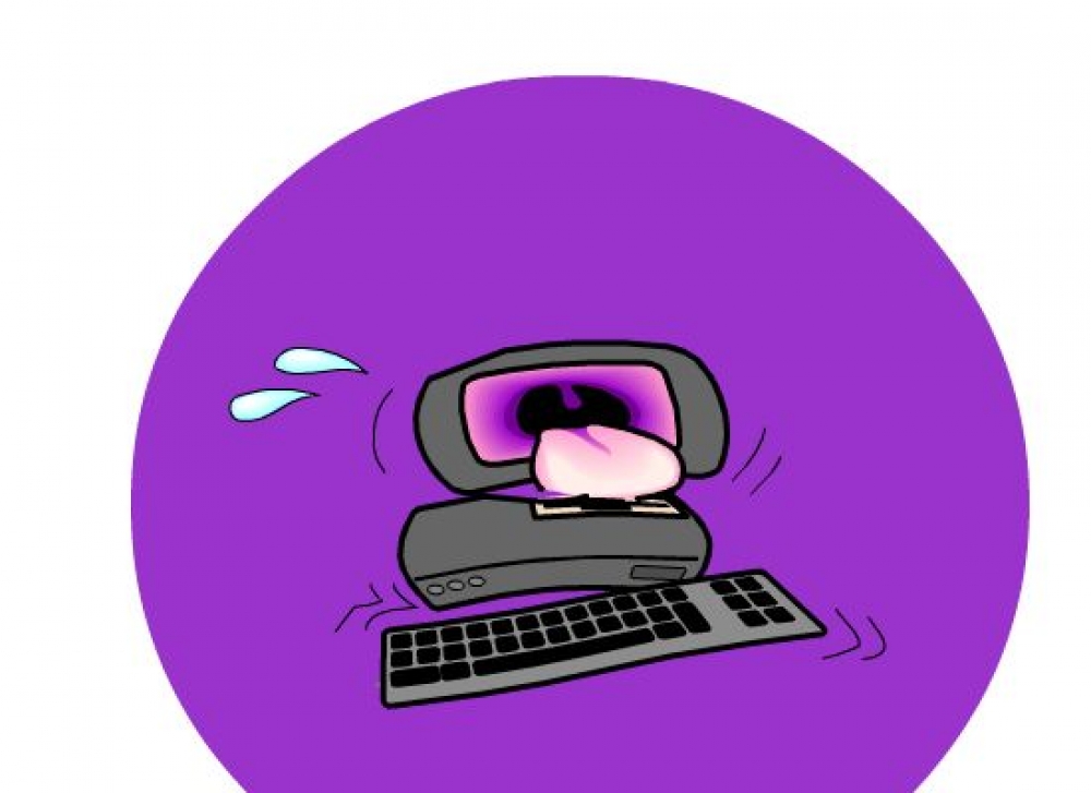 Computer Virus Animation - Classroom Clip Art
