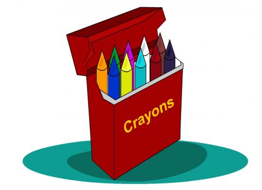 Free crayons 6 28 - Classroom Clipart