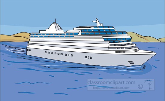 cruise ship travel clipart - Classroom Clip Art