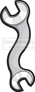 curved wrench clipart - Classroom Clipart