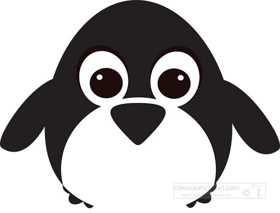 cute baby penguin clipart - Classroom Clip Art