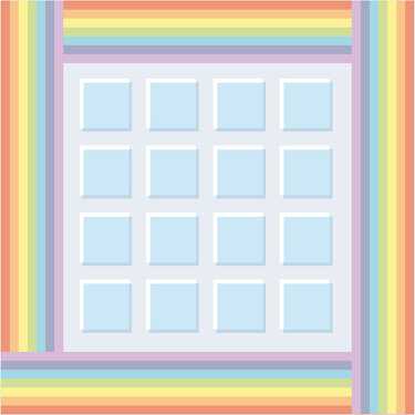 decorative pattern squares - Classroom Clip Art