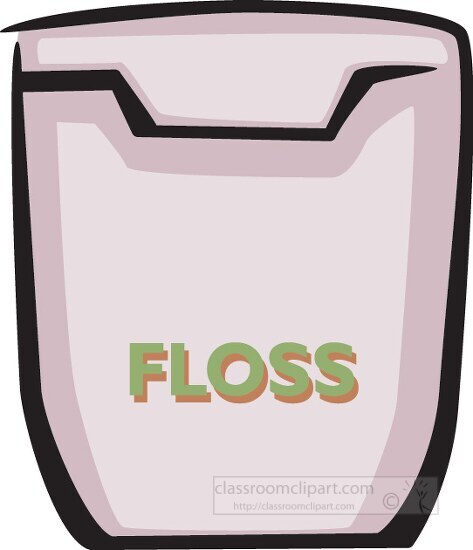dental-floss - Classroom Clip Art