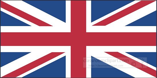 Dhekelia flag flat design clipart