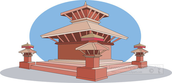 Free durbar square in kathmandu valley nepal - Classroom Clipart