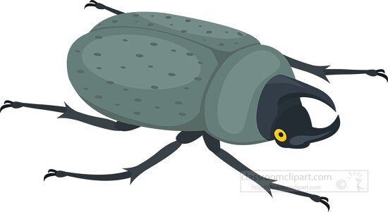 Insect Clipart-eastern hercules beetle insect clipart