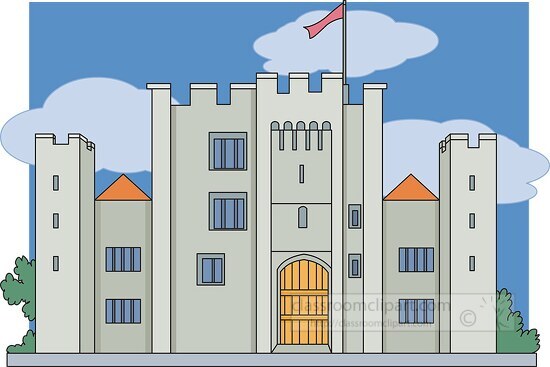 europe middle ages castle clipart - Classroom Clip Art