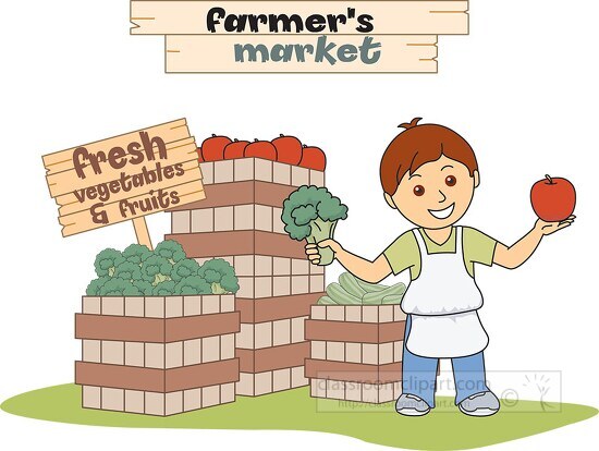farmers market clipart - Classroom Clip Art