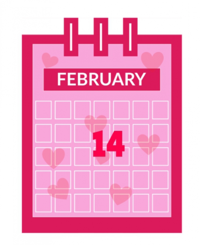 february valentines day calendar animated clipart - Classroom Clip Art
