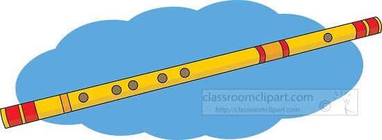flute woodwind instrument clipart - Classroom Clip Art
