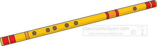 flute woodwind music instrument - Classroom Clip Art