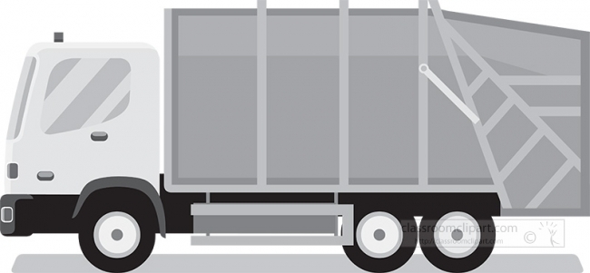 garbage truck transportation clipart - Classroom Clipart