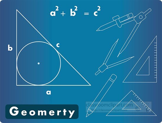 geometry concept clipart - Classroom Clip Art