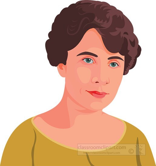 Free Grace Goodhue Coolidge first lady of the united states clipart ...