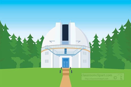ground based space observatory clipart - Classroom Clip Art
