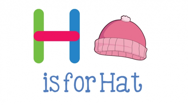 Alphabet Letters Animated Clipart-h hat animated alphabet