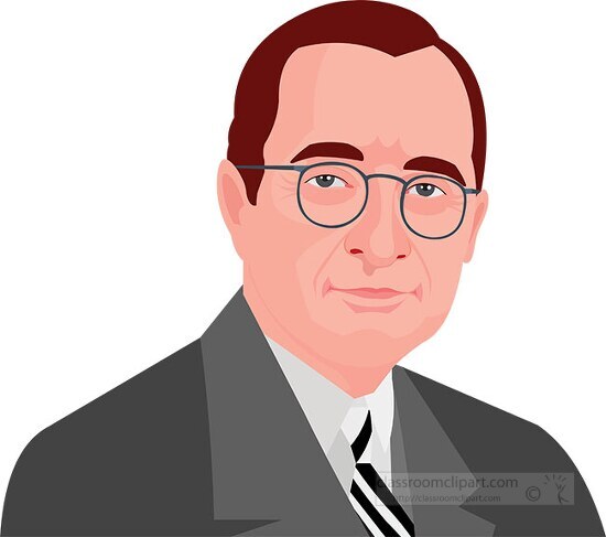 American Presidents Clipart-harry-s-truman-american-presidents-33-clipart