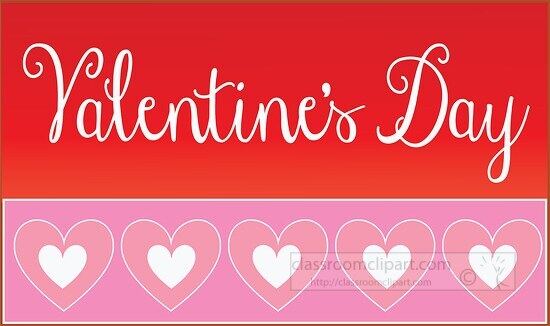 Valentines Day Clipart-heart border valentines day white hearts clipart