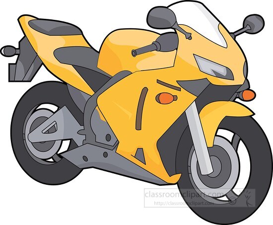 honda motorcycle - Classroom Clipart