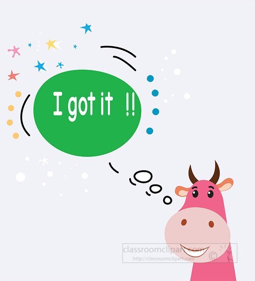 i got it with cute animal - Classroom Clip Art