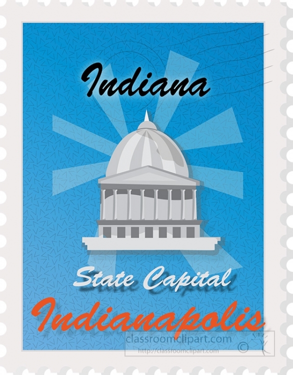 indianapolis indiana state capital - Classroom Clip Art