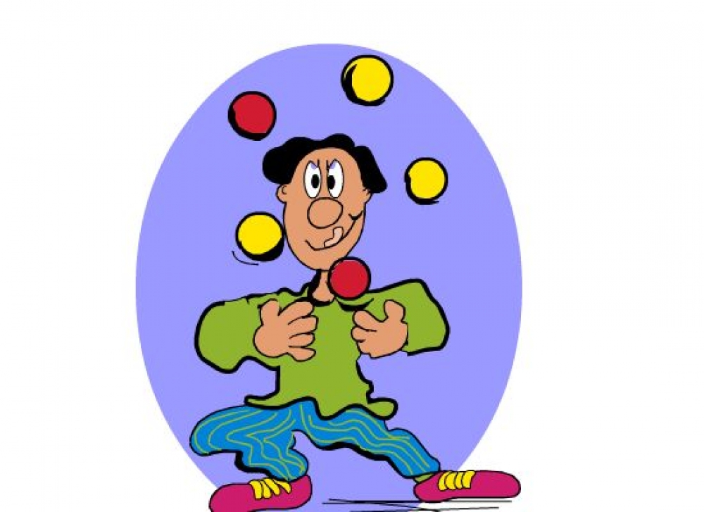 Juggler Animation - Classroom Clip Art
