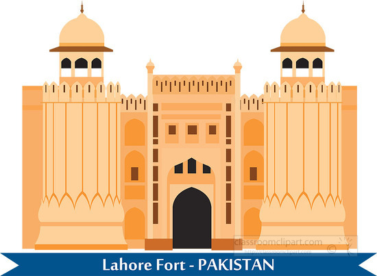 lahore fort pakistan clipart - Classroom Clip Art