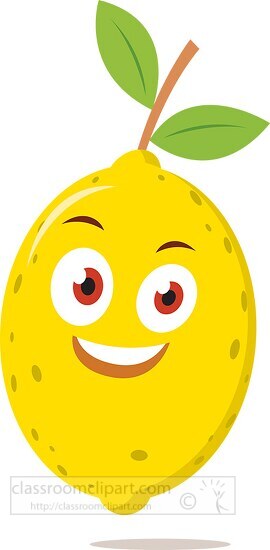 lemon funny character clipart - Classroom Clip Art