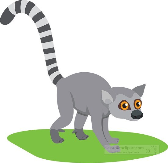 Mammal Clipart-lemur clipart 617