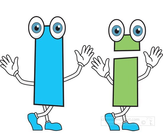 letter alphabet i upper lower case cartoon - Classroom Clip Art