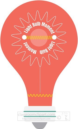 light bulb moment clipart 3b3 - Classroom Clip Art
