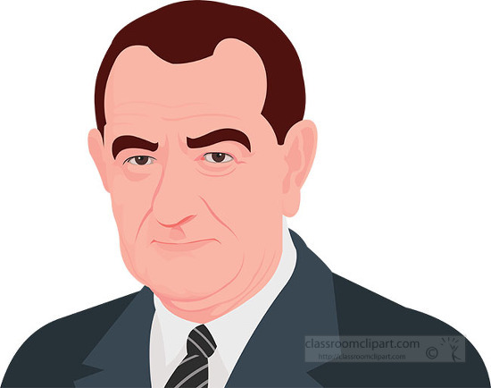 American Presidents Clipart-lyndon-johnson-american-presidents-36-clipart