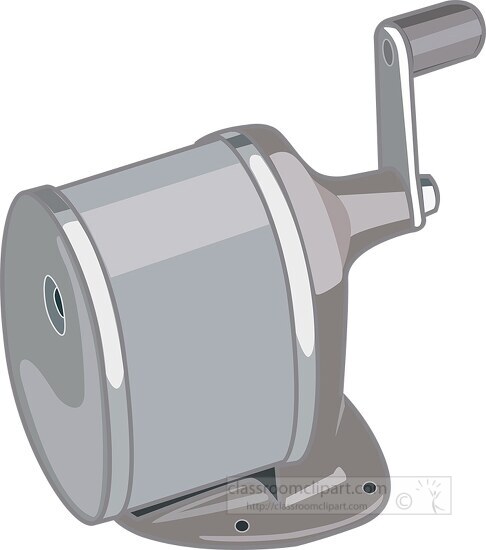 manual pencil sharpener clipart - Classroom Clip Art