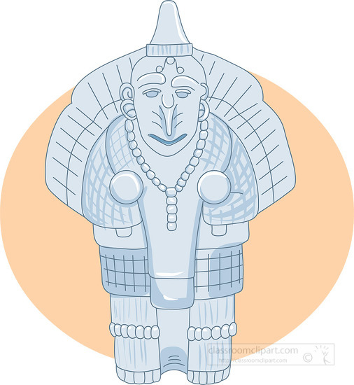 Free mayan pottery figure - Classroom Clipart