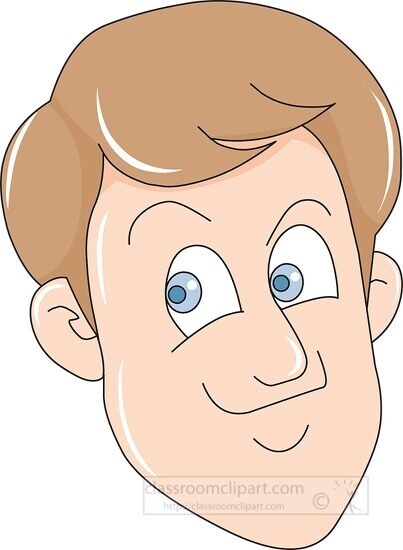 Mischievious Facial Expression Clipart - Classroom Clip Art