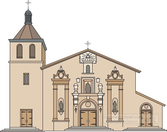 mission santa clara de asis clipart - Classroom Clip Art