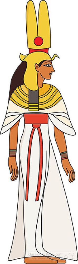 nefertiti egyptian queen ancient egypt clipart - Classroom Clip Art