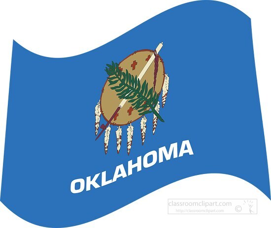 State of Oklahoma Championship Trophy Clipart - Classroom Clip Art
